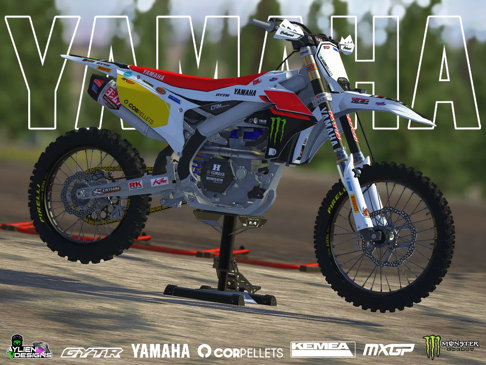 MXGP - 70th Anniversary Factory YZF Bikes – MXB-Mods.com