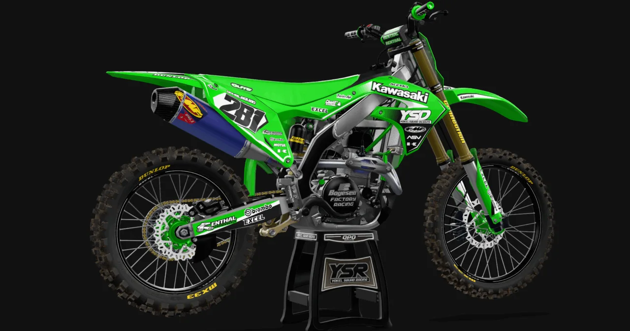 2023 KX450F YSD Race Livery – MXB-Mods.com
