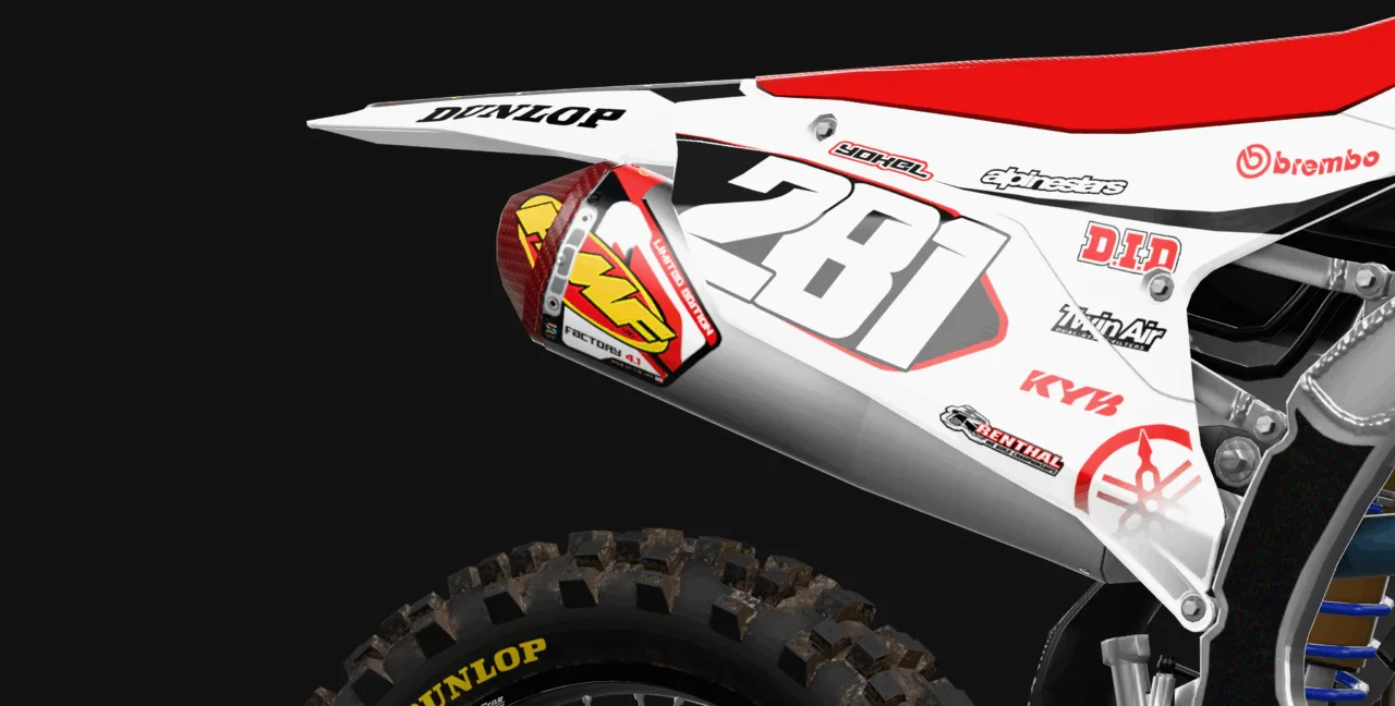 Yamaha YZ250F 70th Ann. Livery – MXB-Mods.com
