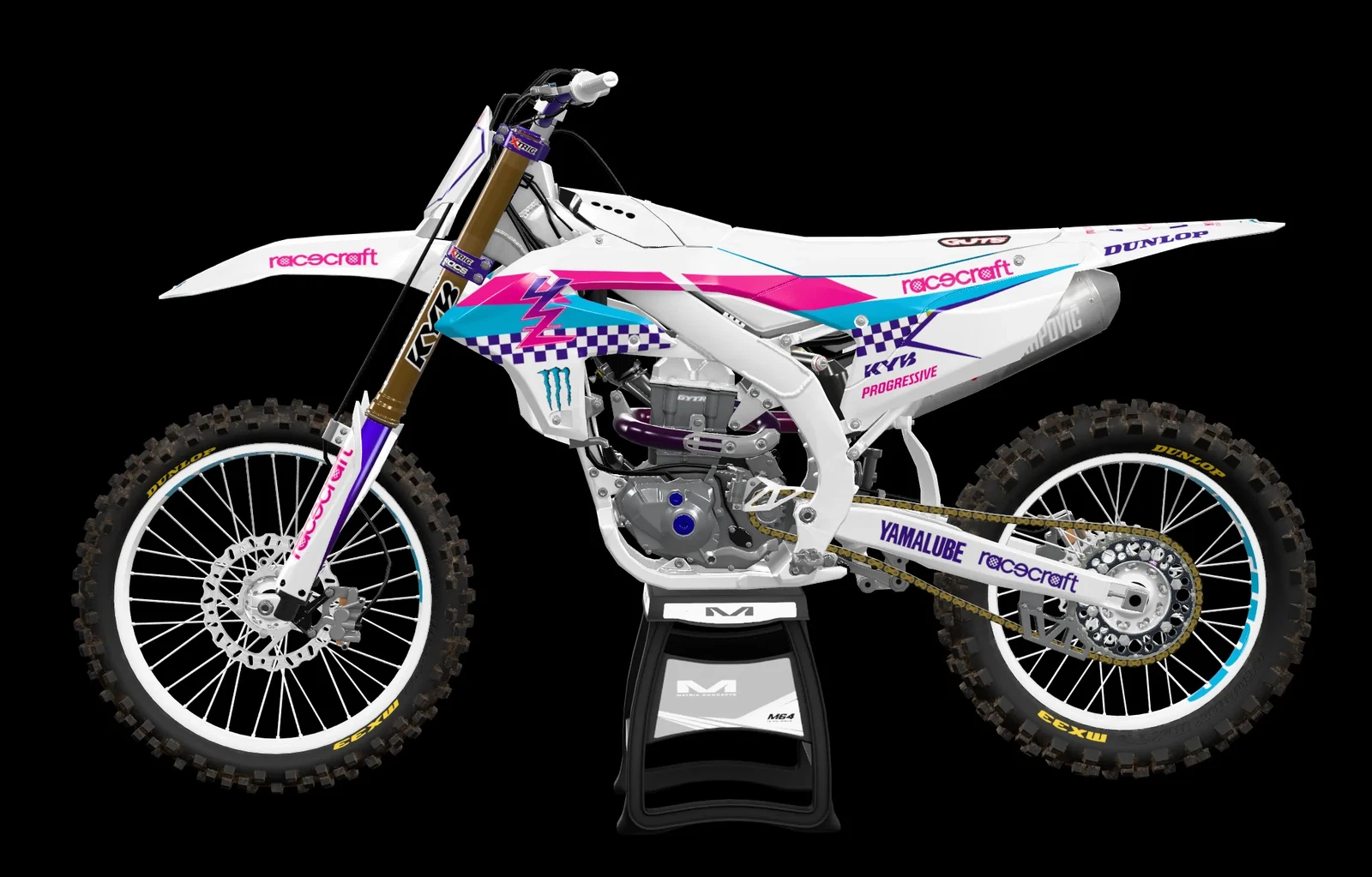 BLOCK YAMAHA RETRO – MXB-Mods.com