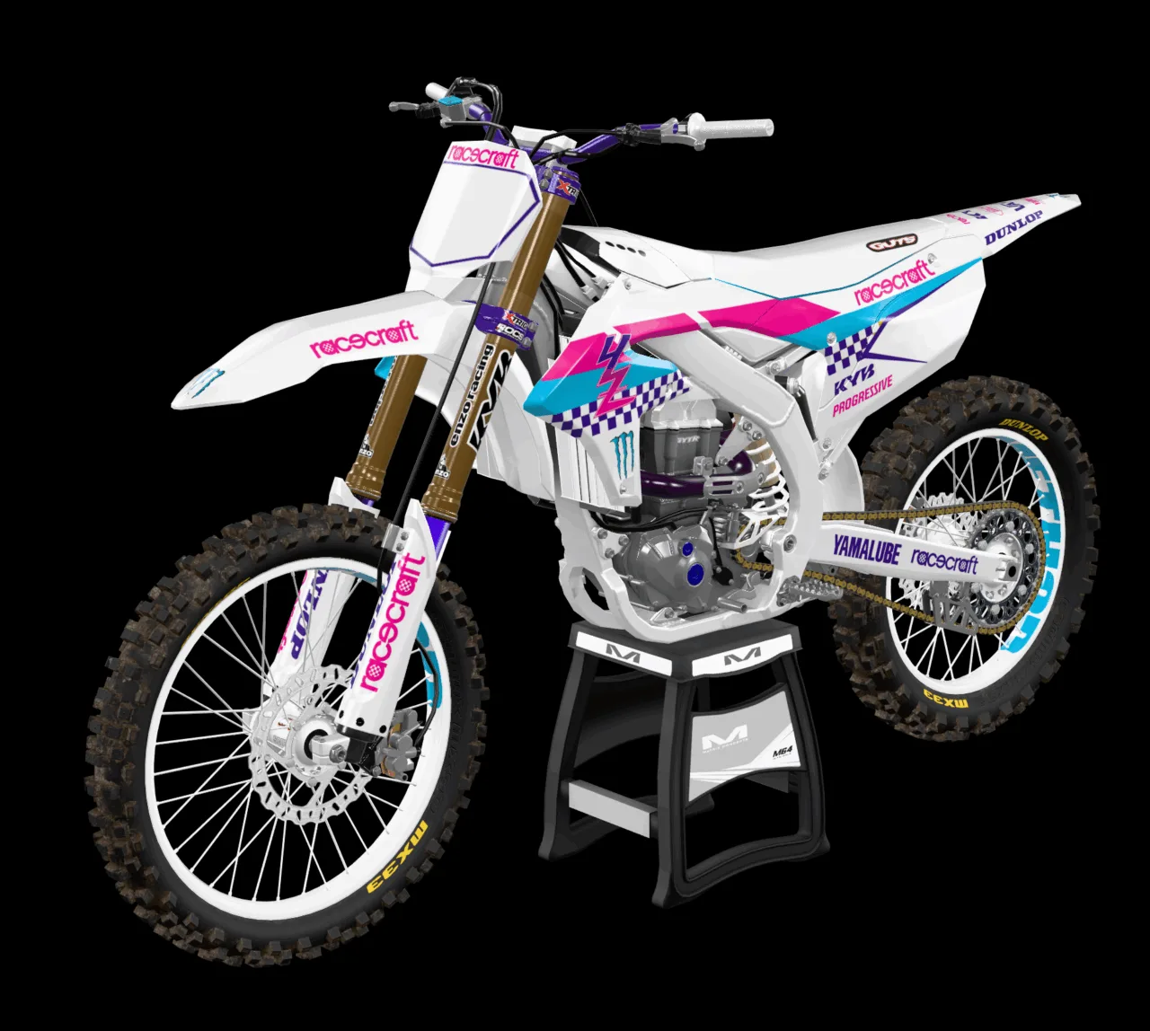 BLOCK YAMAHA RETRO – MXB-Mods.com