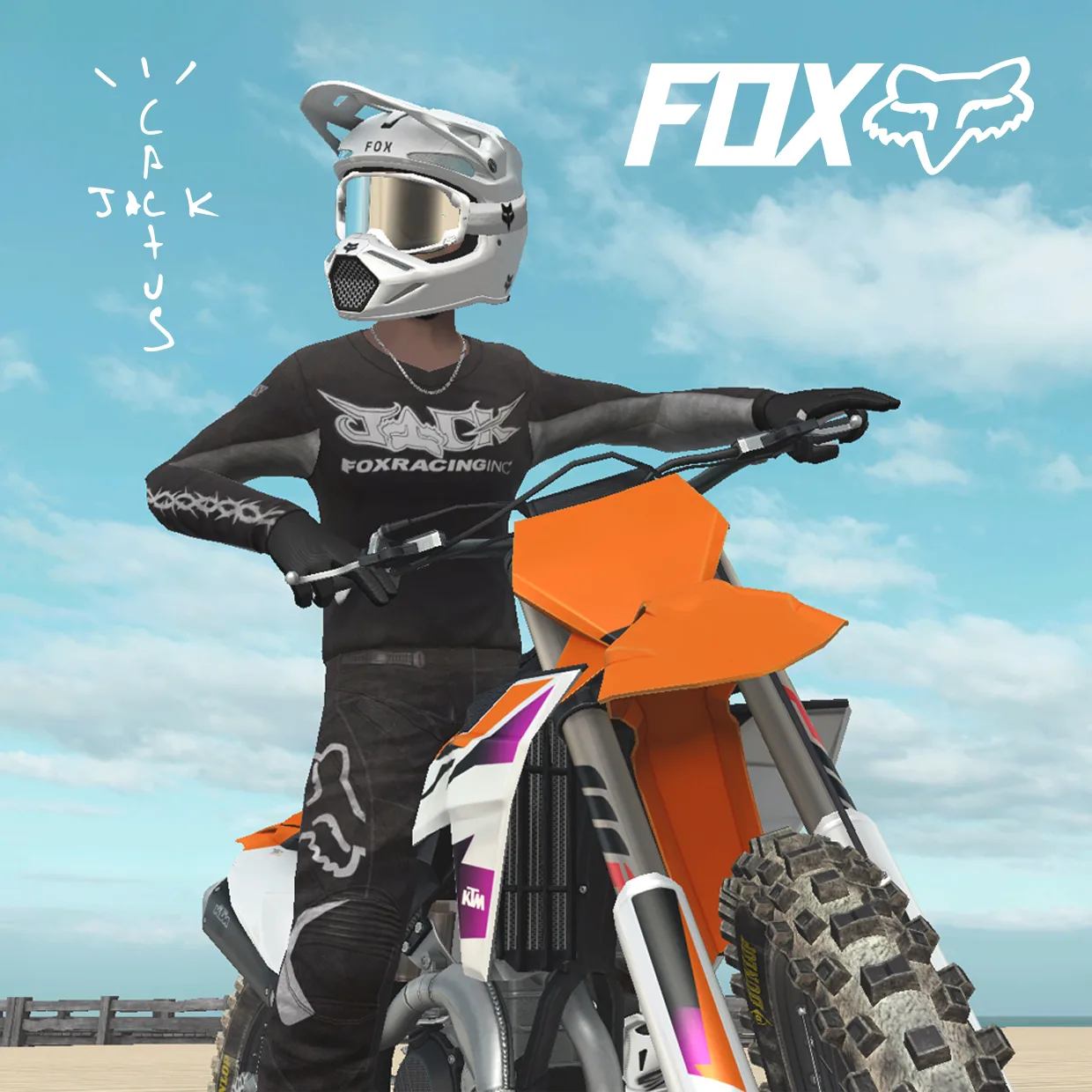 Fox x Cactus Jack – MXB-Mods.com