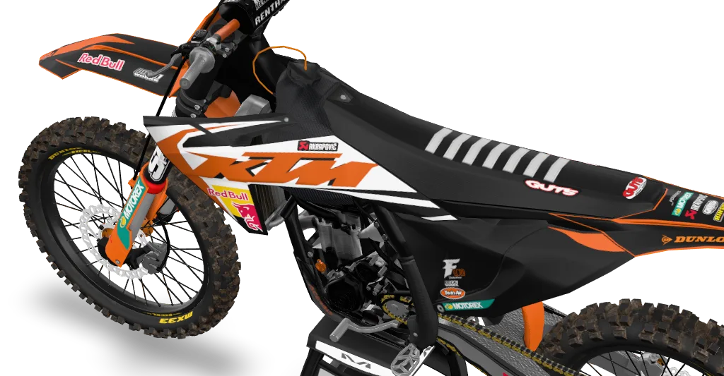 FLOW Orange KTM sxf 250 – MXB-Mods.com