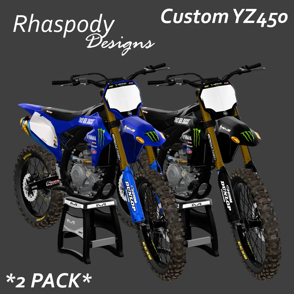 Rhaspody Designs - Custom YZ 450f – MXB-Mods.com
