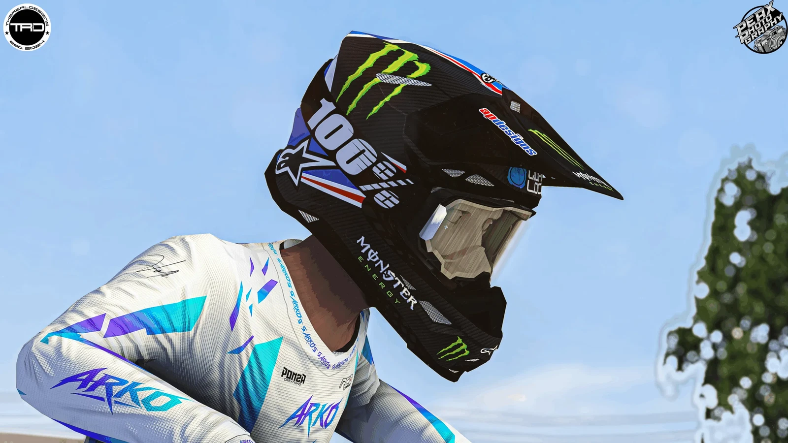 Alpinestars SM10 Monster Energy 2025 – MXB-Mods.com