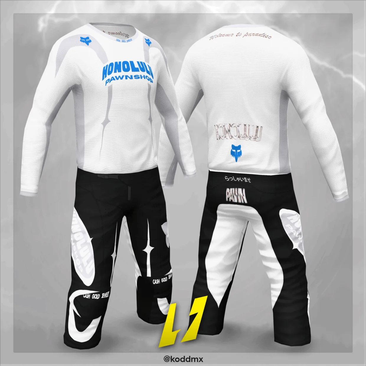 Fox x Honolulu Pawnshop LE – MXB-Mods.com