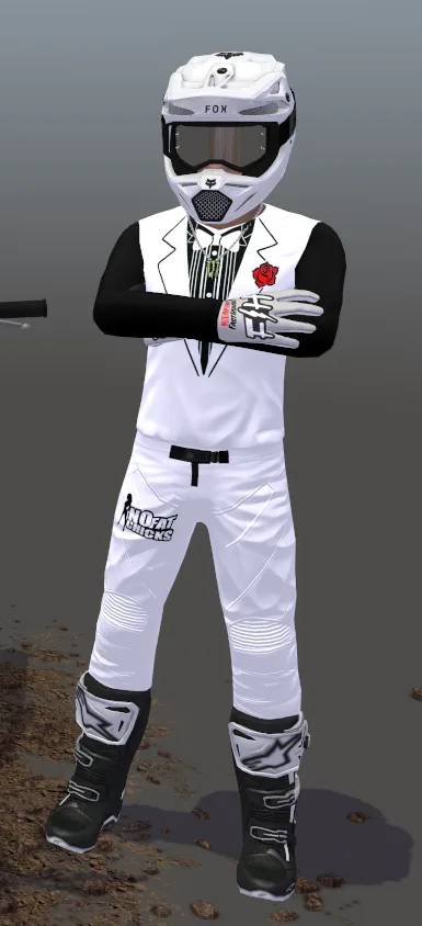 Custom White Tuxedo Gear – MXB-Mods.com