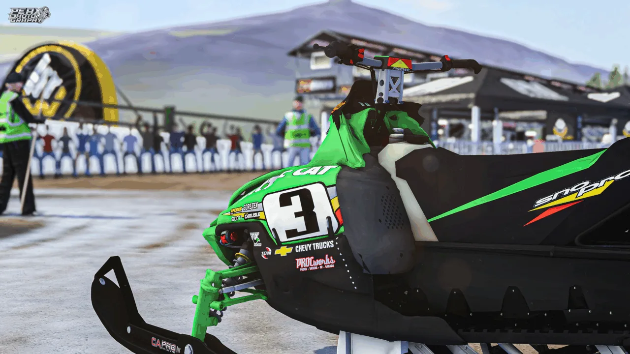 2004 Team Arctic Sno Pro 440 Snocross Race Sled Replica – MXB-Mods.com