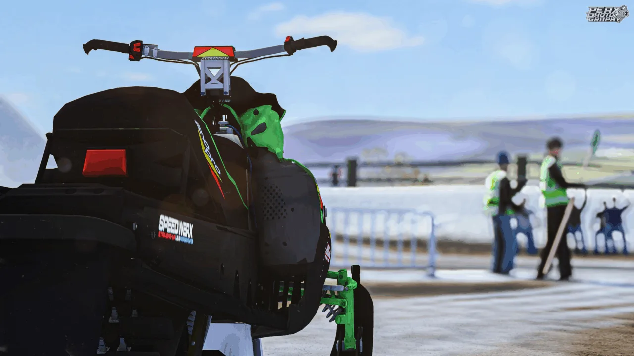 2004 Team Arctic Sno Pro 440 Snocross Race Sled Replica – MXB-Mods.com