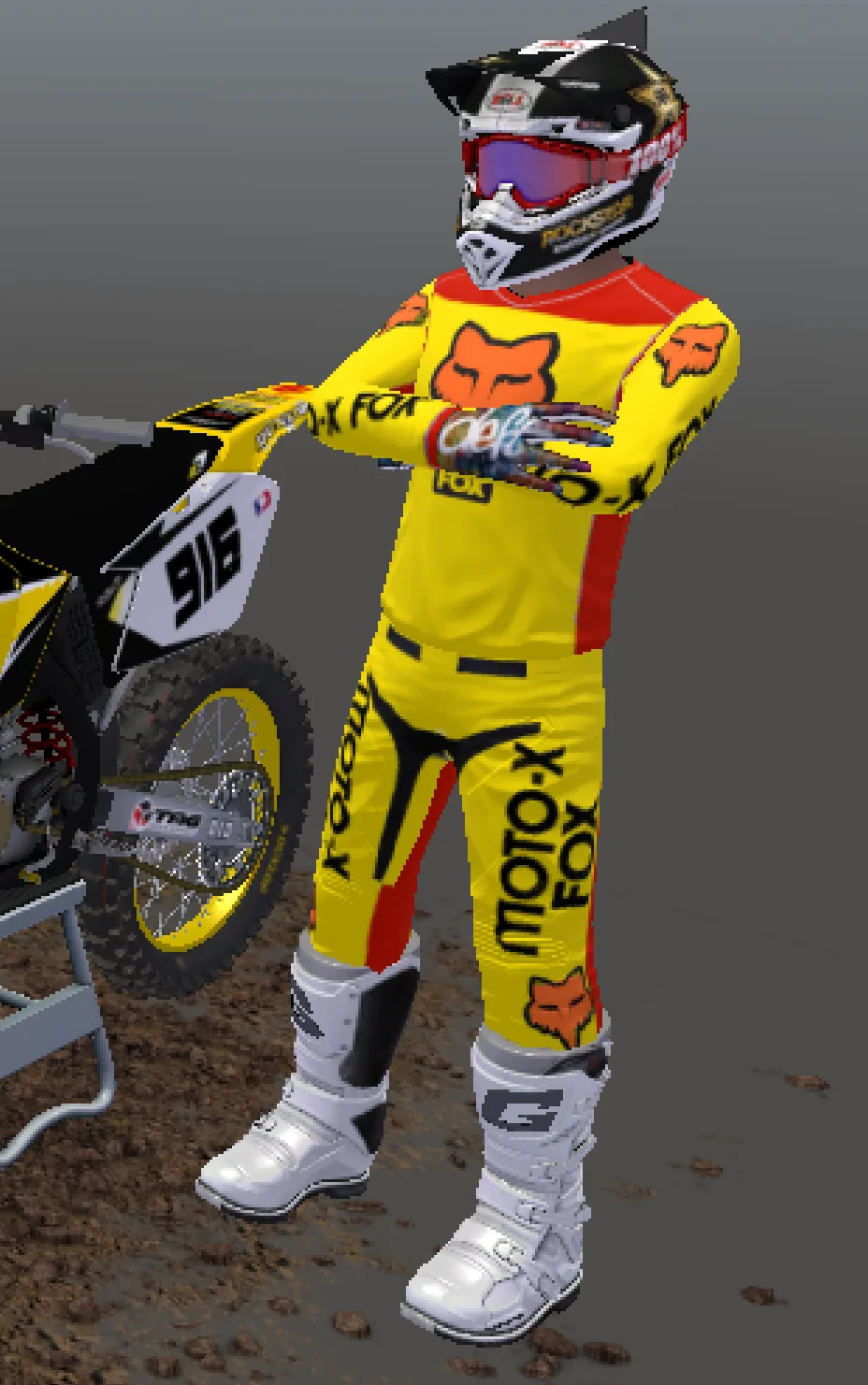 40TH ANNIVERSARY FOX GEAR – MXB-Mods.com