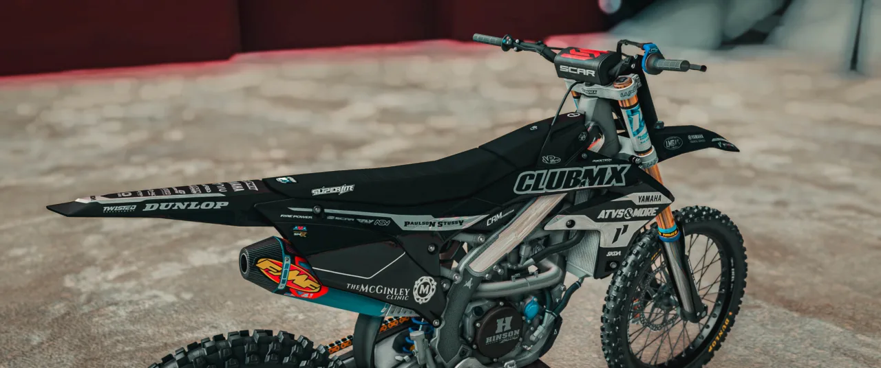 2026 Yamaha CLUBMX Black Chrome 250 & 450 – MXB-Mods.com