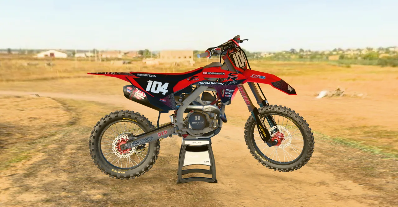 Flow Industries Red Yoshimura Honda – MXB-Mods.com