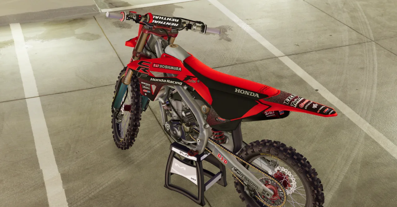 Flow Industries Red Yoshimura Honda – MXB-Mods.com