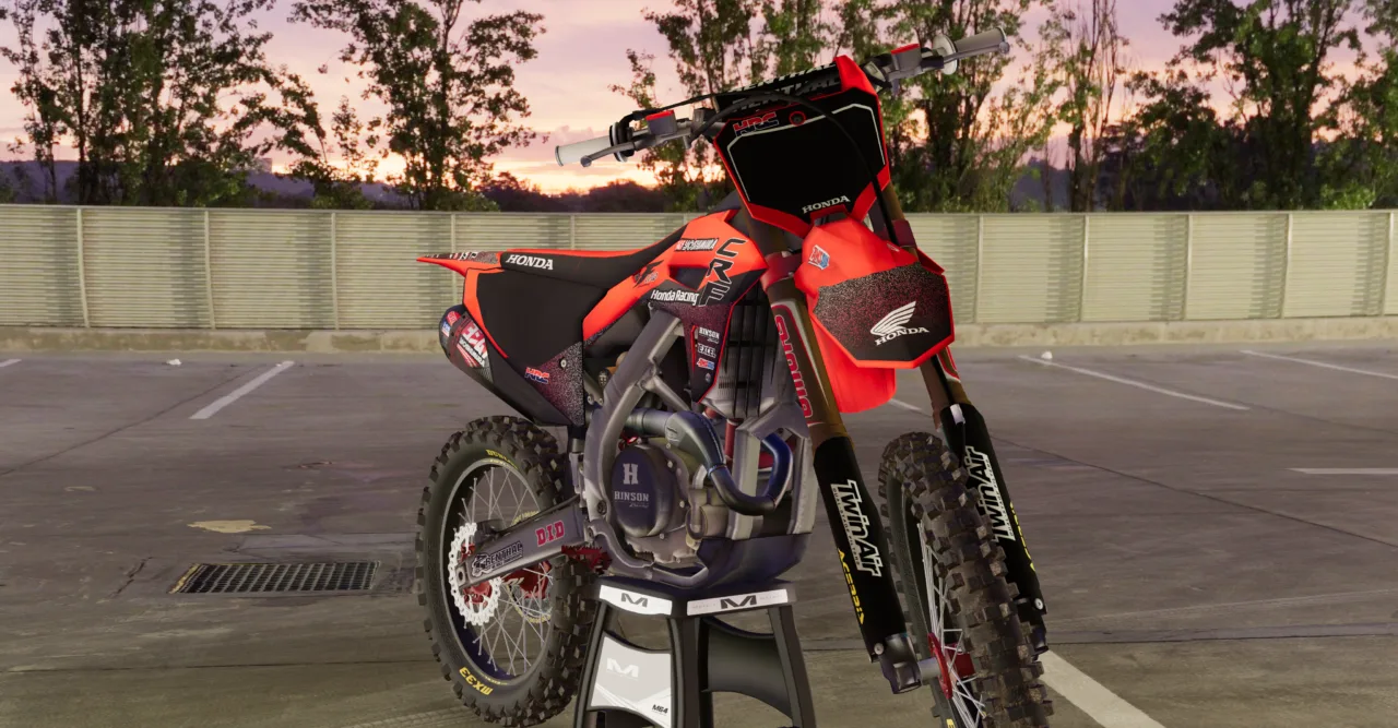 Flow Industries Red Yoshimura Honda – MXB-Mods.com