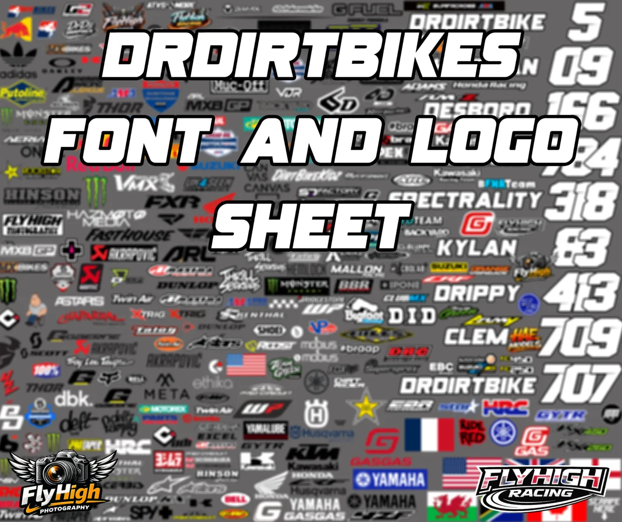 DrDirtbike’s extended logo sheet! – MXB-Mods.com